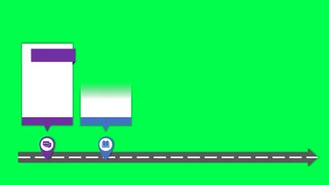 Animation colorful blank shape for desig... | Stock Video | Pond5