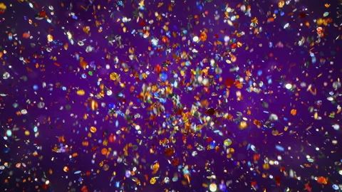 Animation of Colorful confetti exploding... | Stock Video | Pond5