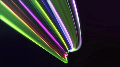 Animation colorful speed lines wave abst... | Stock Video | Pond5