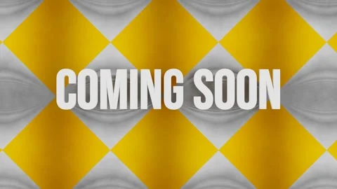 Animation coming soon text white color w... | Stock Video | Pond5