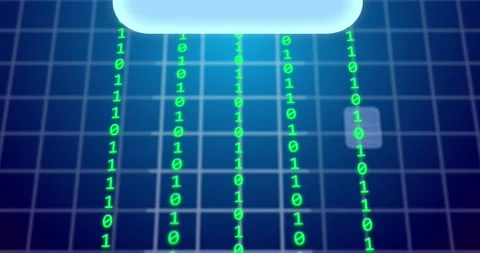 Animation of computer and cloud icons ov... | Stock Video | Pond5