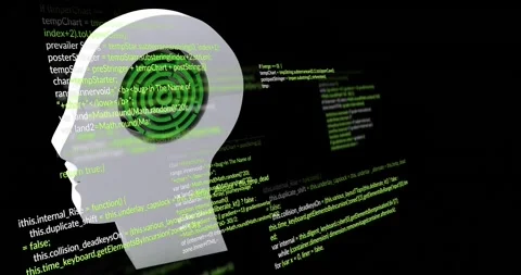 Animation of computer data processing ov... | Stock Video | Pond5