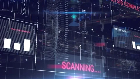 Animation of computer language over grap... | Stock Video | Pond5