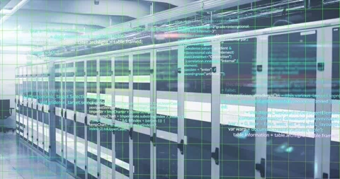 Animation of computer language over movi... | Stock Video | Pond5