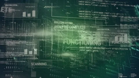 Animation of computer language over text... | Stock Video | Pond5