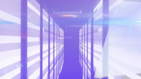 Animation of computer servers and data p... | Stock Video | Pond5