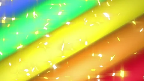 Rainbow Confetti Stock Videos – Royalty-Free HD & 4K Videos