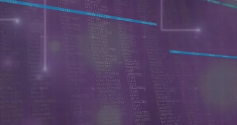 Animation of connected dots and lens fla... | Stock Video | Pond5