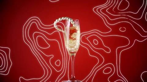 Animation of contour lines moving over p... | Stock Video | Pond5