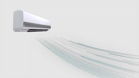 Animation Cool and cold air flows shows,... | Stock Video | Pond5