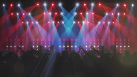 Animation of crowd of people dancing in ... | Stock Video | Pond5