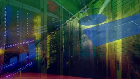 Animation of cube rotating with light be... | Stock Video | Pond5