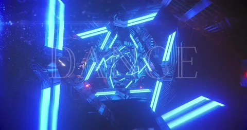 Animation of dance over digital space wi... | Stock Video | Pond5