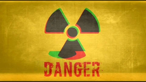 animation of danger sign for your safety | Stock Video | Pond5