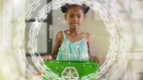 Animation of data loading over happy bir... | Stock Video | Pond5