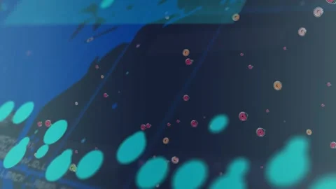 Animation of data processing and fruit e... | Stock Video | Pond5