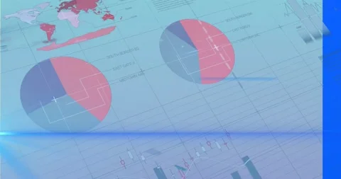 Animation of data processing and light t... | Stock Video | Pond5