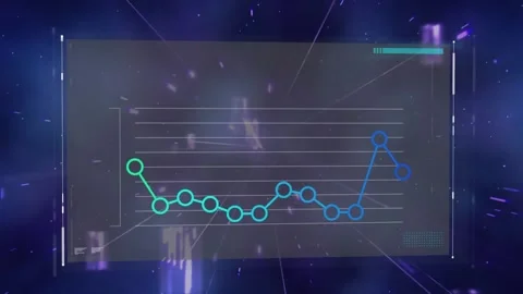 Animation of data processing and light t... | Stock Video | Pond5