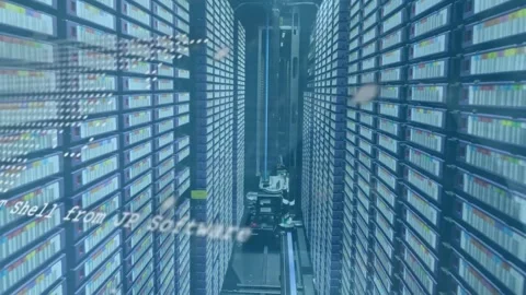 Animation of data processing over world ... | Stock Video | Pond5