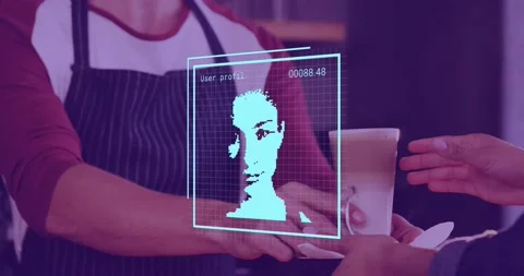 Animation of data processing with people... | Stock Video | Pond5