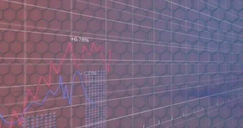 Animation of data processing on white ba... | Stock Video | Pond5