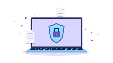 Animation Data protection Cyber Security... | Stock Video | Pond5