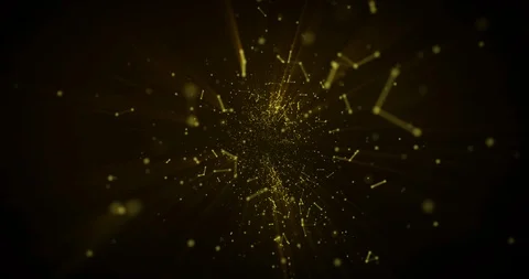 Animation of detailed plexus structure 4... | Stock Video | Pond5