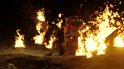 Sataen Animation Stock Videos – Royalty-Free HD & 4K Videos