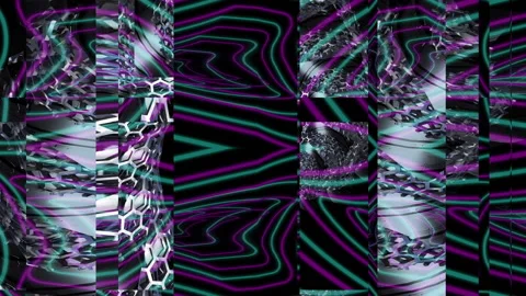 Animation of different shapes with color... | Stock Video | Pond5