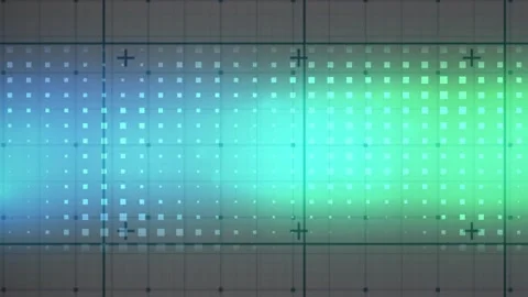 Animation of digital screen with blue an... | Stock Video | Pond5