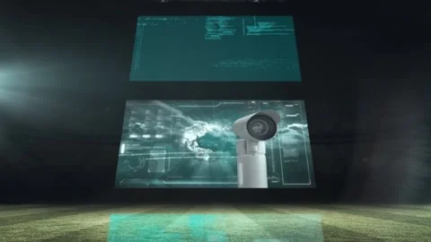 Animation of diverse digital data moving... | Stock Video | Pond5