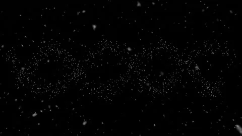 Animation of dna strand and snow falling... | Stock Video | Pond5