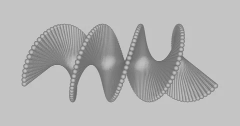 Animation of dna strand on gray backgrou... | Stock Video | Pond5