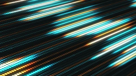 Animation of the dot line | Stock Video | Pond5