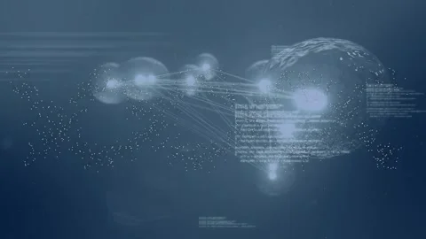 Animation of dots forming dna helix, con... | Stock Video | Pond5