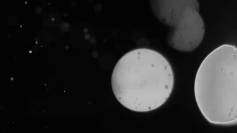 Animation dust particles with light leak... | Stock Video | Pond5