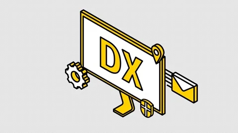 Animation of DX images, computer monitor... | Stock Video | Pond5