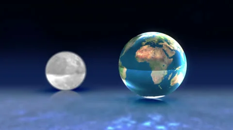Moon Sun Animation Stock Footage ~ Royalty Free Stock Videos | Pond5
