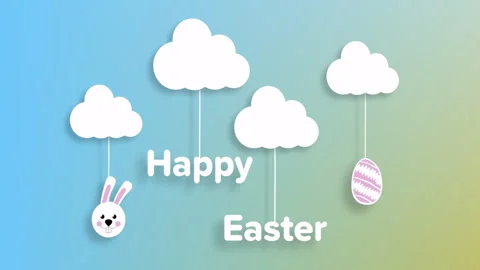 Easter Bunny Animation Stock Videos – Royalty-Free HD & 4K Videos | Pond5