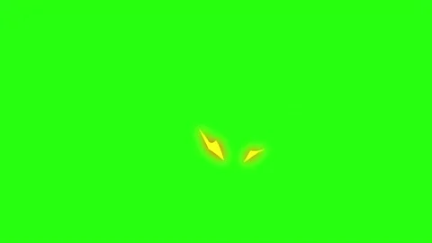 Animation electric on green screen backg... | Stock Video | Pond5