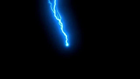 Animation electrical light effect. | Stock Video | Pond5