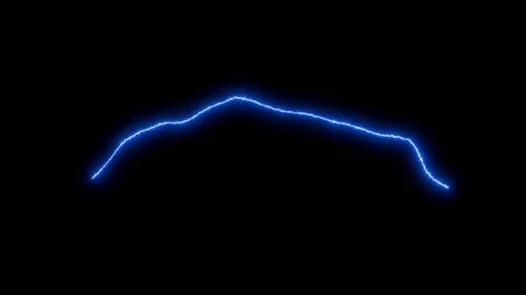Animation electrical light effect. | Stock Video | Pond5