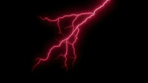 Animation electrical light effect. | Stock Video | Pond5