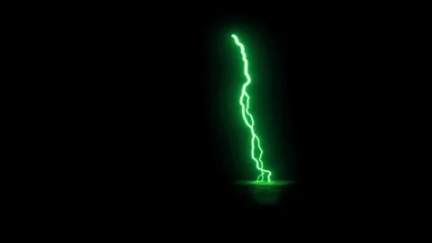 Animation electrical light effect. | Stock Video | Pond5