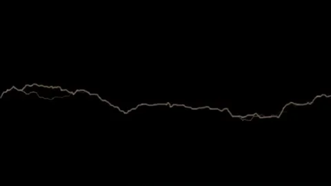 Animation electrical light effect. | Stock Video | Pond5