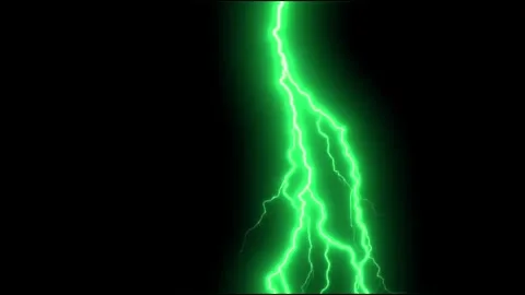 Animation electrical light effect. | Stock Video | Pond5