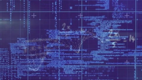 Animation of equations and particles for... | Stock Video | Pond5