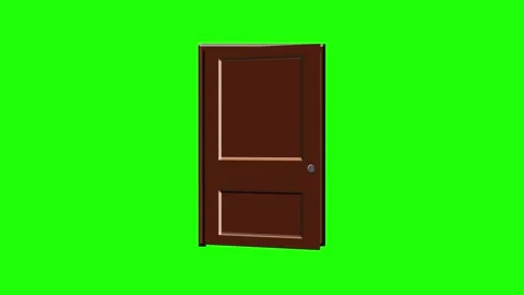 animation exit emergency door red door g... | Stock Video | Pond5