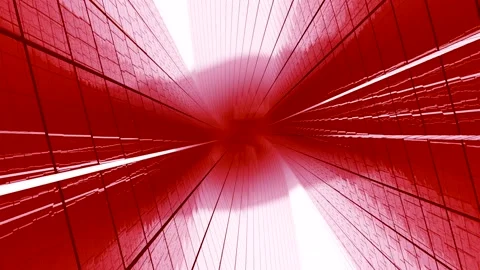 Animation of falling between buildings. ... | Stock Video | Pond5