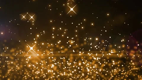 Animation of falling glowing lights over... | Stock Video | Pond5